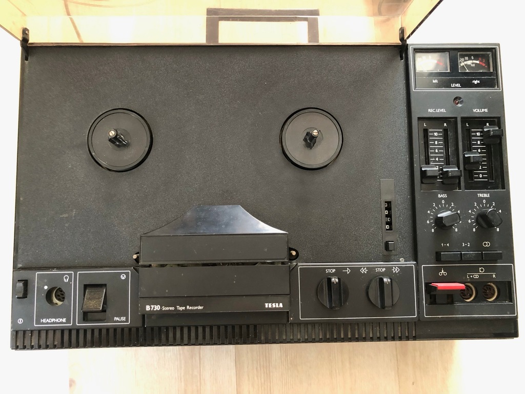 Magnetofon szpulowy Tesla B730 czarny - 11936511352 - oficjalne ...