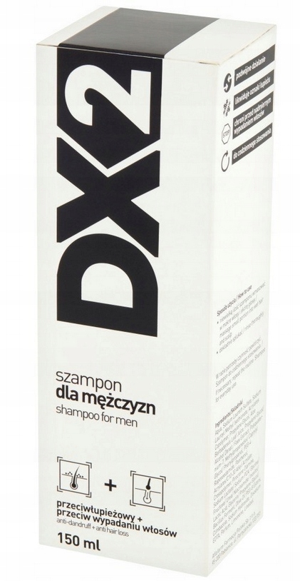 DX2 Szampon dla mężczyzn BIAŁY 150ml - 12563886714 - oficjalne archiwum ...
