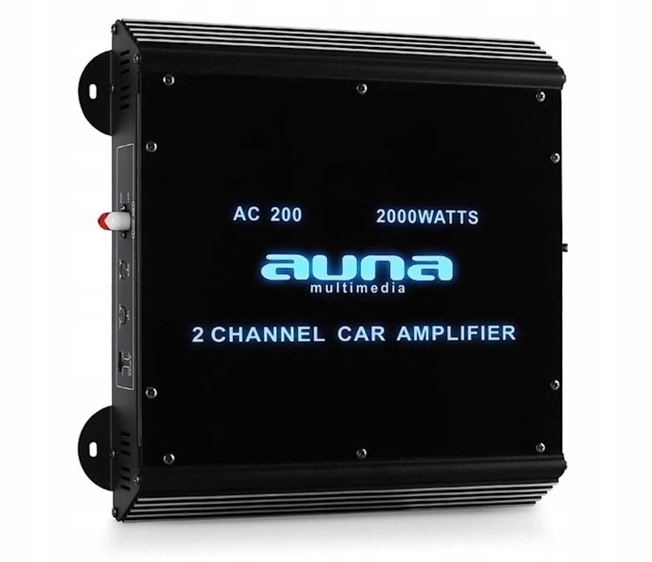 Wzmacniacz samochodowy 2-kanałowy Auna 180 W - 12820437199 - oficjalne archiwum Allegro