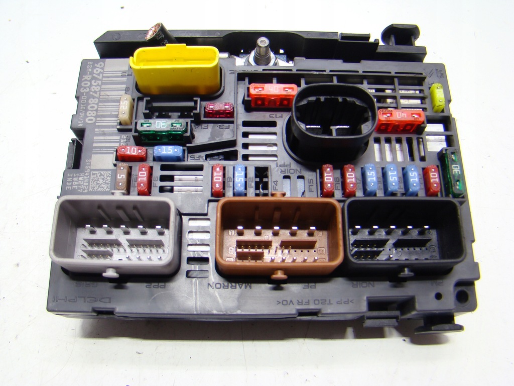 PEUGEOT CITROEN - MODUŁ, SKRZYNKA BSM R03 9675878080 - 15339741451 ...