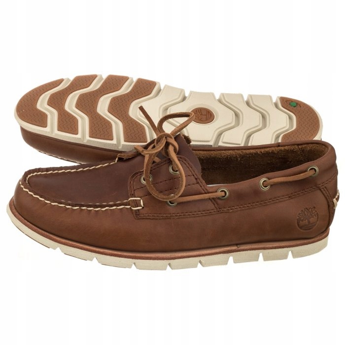 Buty M skie Mokasyny Timberland A1BHL Br zowe 7580940440 oficjalne archiwum Allegro