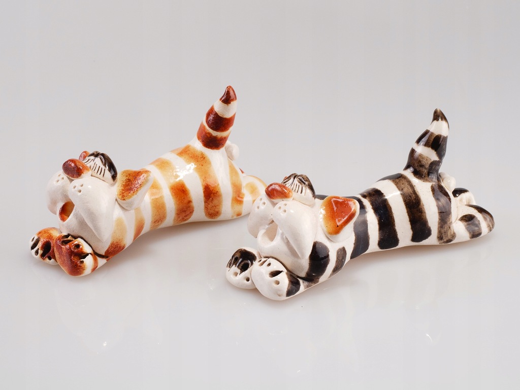 Купить Керамическая фигурка спящего кота, классно лежащего котенка ...