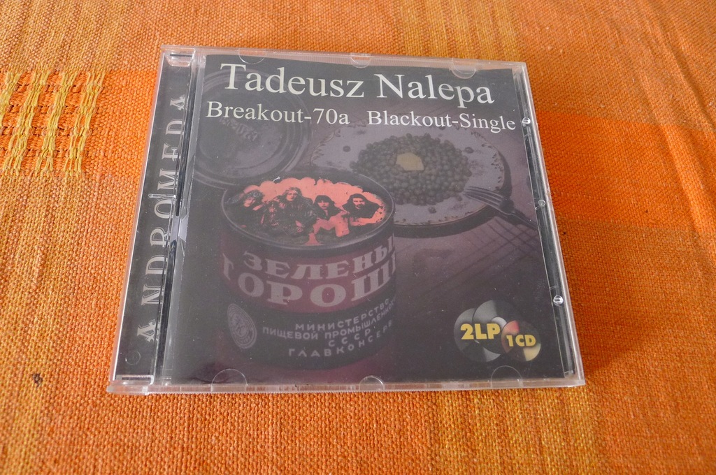 TADEUSZ NALEPA BREAKOUT 70A BLACKOUT SINGLE CD413 - 14035428180 ...