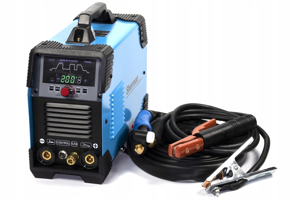 Spawarka inwertorowa TIG MMA DC 200A 230V Sherman - 13450738513 - oficjalne archiwum Allegro