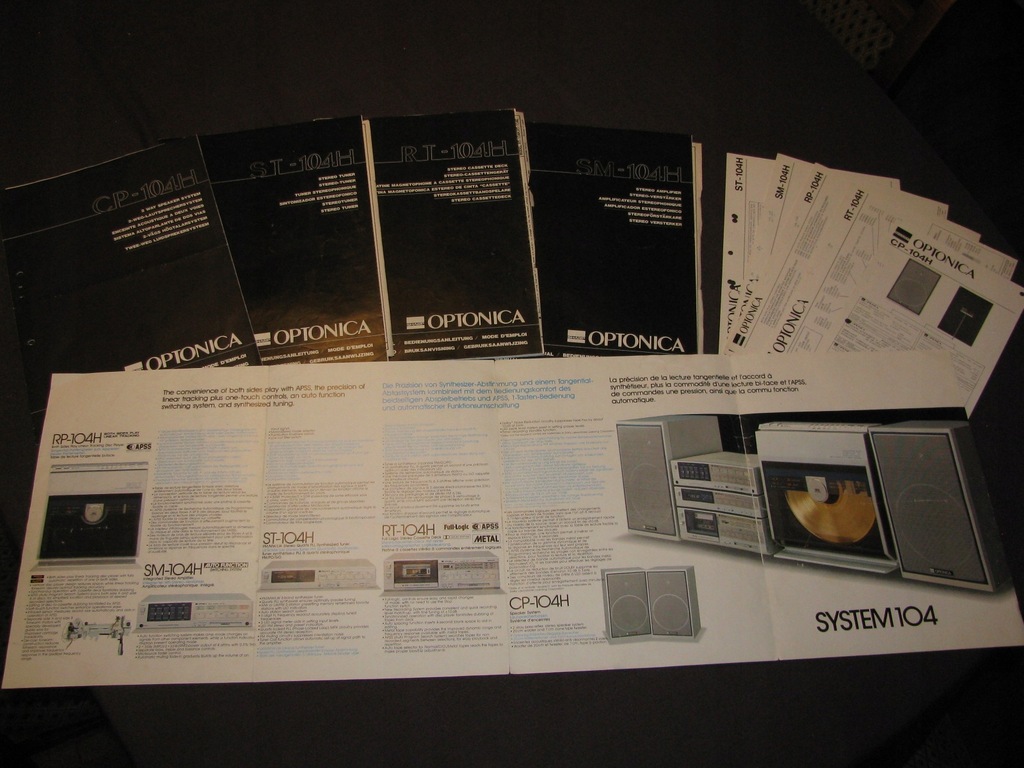 Sharp Optonica System 104, zestaw stereo - 8608857765 - oficjalne ...