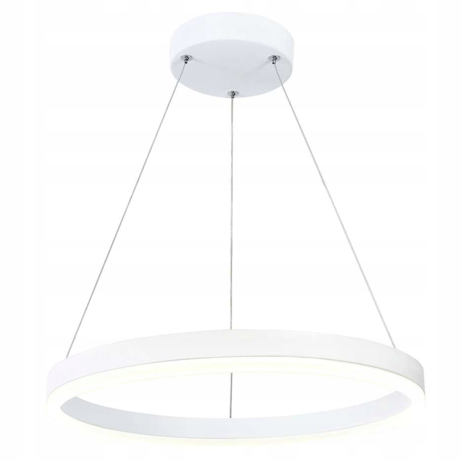 LAMPA wisząca LED RING okrągła 22W zwis żyrandol - 7563488475 ...