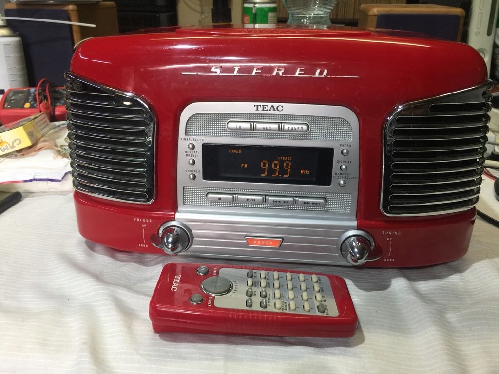 TEAC SL-D90 radio z CD retro styl - 7835003792 - oficjalne archiwum Allegro