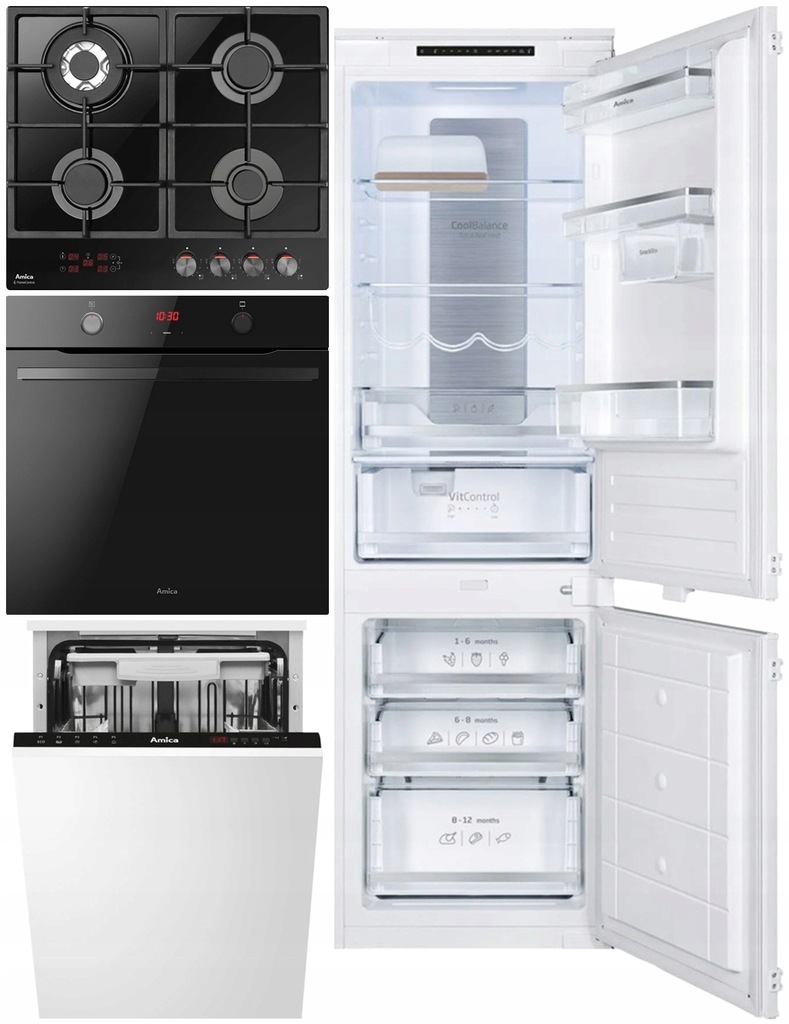 Zestaw AMICA ED37515V + PGCA6121ApFTB + BK3085.6NF - 12348857328 ...