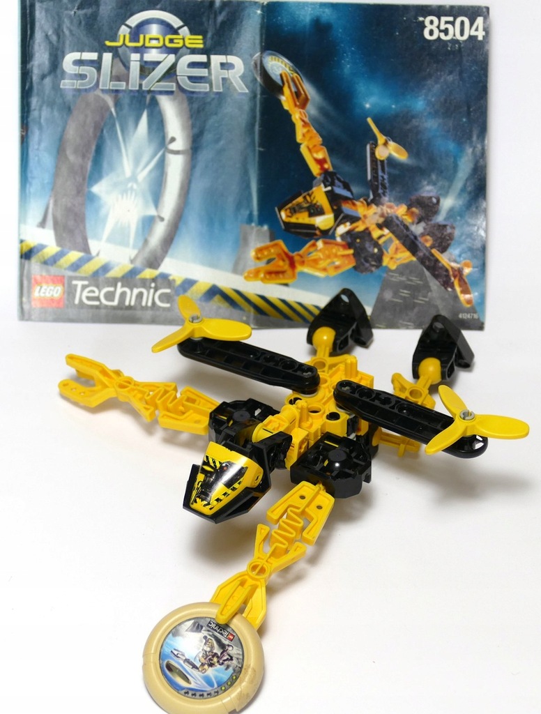 LEGO TECHNIC SLIZER 8504 JUDGE JET - 11074654519 - oficjalne archiwum ...