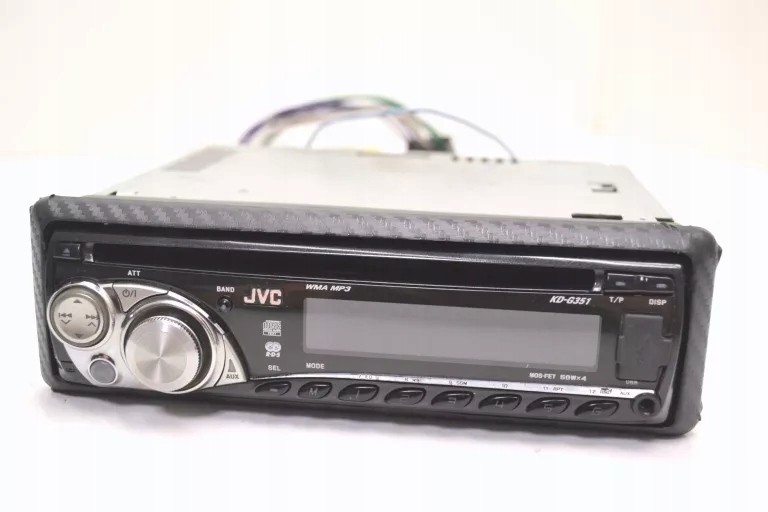 RADIO JVC KD-G351 CD MP3 USB + ISO - 12455005581 - oficjalne archiwum Allegro