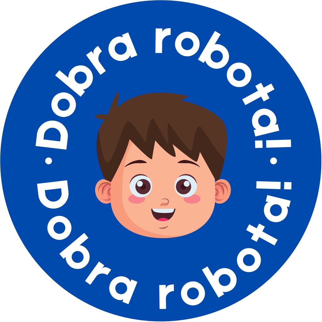 Naklejki PRZEDSZKOLE DOBRA ROBOTA 4 CM 35 SZT - 12233278720 - oficjalne ...