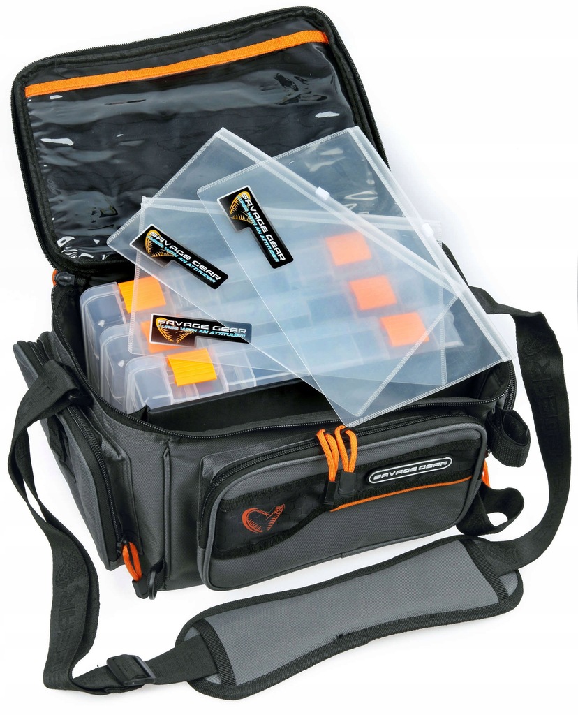 Torba Savage Gear System Box Bag M 20x40x29cm - 12195710594 - oficjalne ...