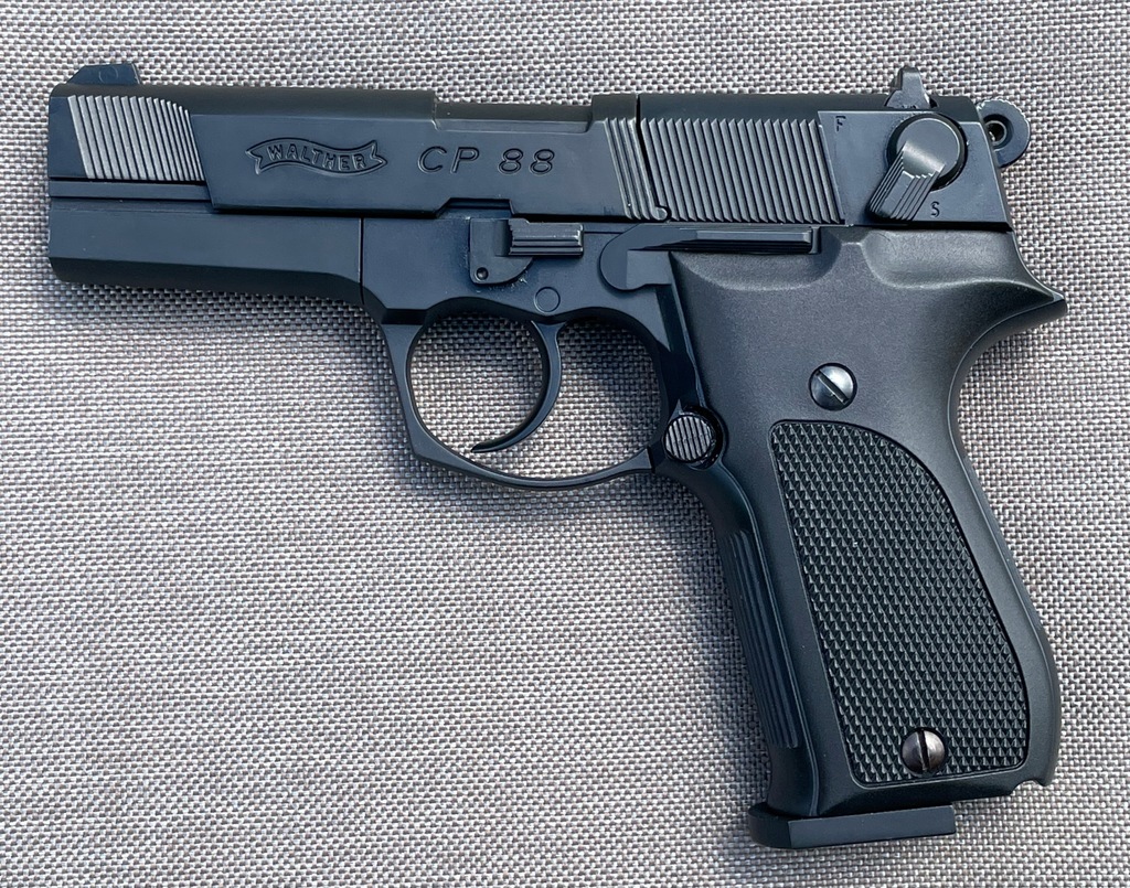 Wiatrówka CO2 Walther CP88 4,5 mm (diabolo) - 12388248109 - oficjalne archiwum Allegro