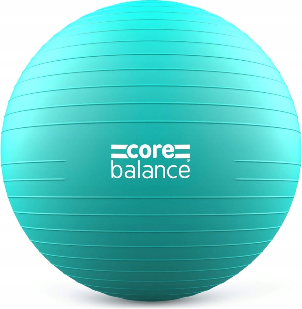 CORE BALANCE Piłka Do Ćwiczeń Fitness Joga 65 cm z Pompką Powietrza ...
