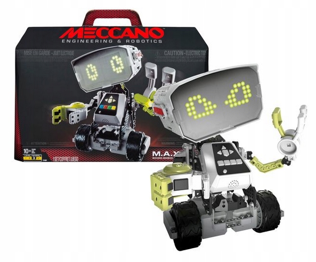 MECCANO MAX ROBOT PROGRAMOWANY STEROWANY - 7672355559 - oficjalne ...