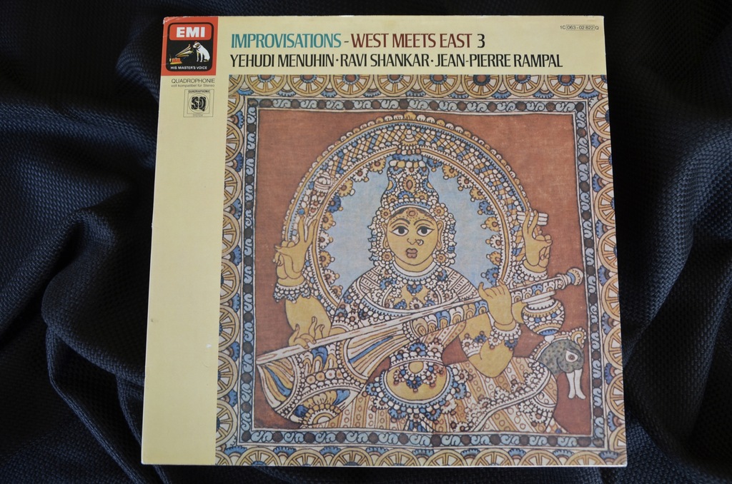 Yehudi Menuhin Ravi Shankar - Improvisations - 10640788713 - oficjalne archiwum Allegro