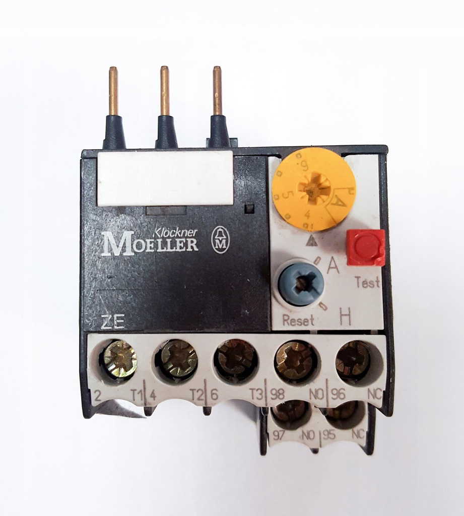 Przekaźnik termiczny 4-6A ZE-6.0 Moeller termik - 8909382654 - oficjalne archiwum Allegro