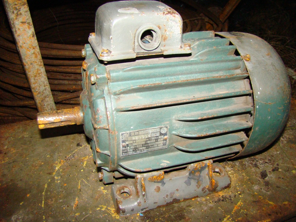 Silnik Tamel 1,5kW 1420obr kołnierz SZJe 24a 400V - 13139311083 - oficjalne archiwum Allegro