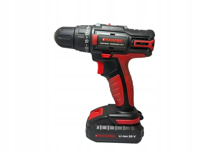 TOOLTEC WIERTARKO-WKRĘTARKA AKUMULATOROWA 20V - 13676806337 - oficjalne ...