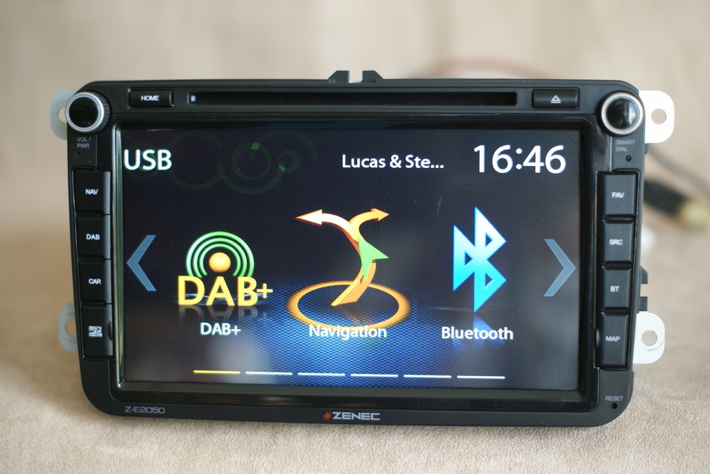 ZENEC Z-E2050 Bluetooth USB YouTube VW/Skoda/Seat - 10640502743 - oficjalne archiwum Allegro