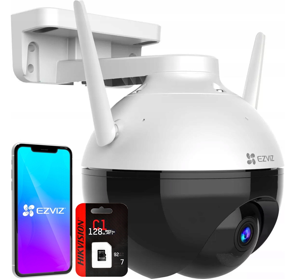 Kamera WiFi EZVIZ C8T / C8C Lite Obrotowa + 128Gb - 14093483908 - oficjalne archiwum Allegro