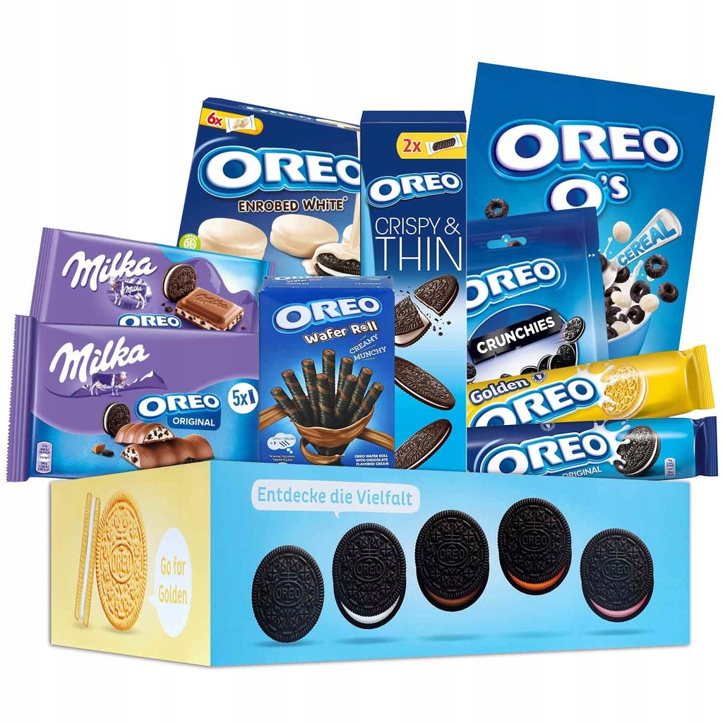 Zestaw Prezentowy Oreo Box XXL Słodyczy z Niemiec - 12661832514 ...