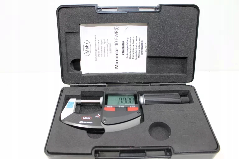 MIKROMETR ZEWNĘTRZNY IP65 40EWR, CYFROWY 0-25MM - 13296282302 ...