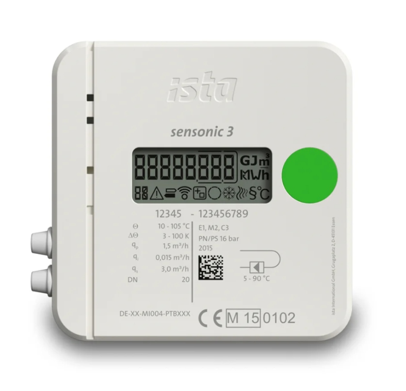 ISTA Ciepłomierz elektroniczny Sensonic 3 - 15926775049 - oficjalne ...