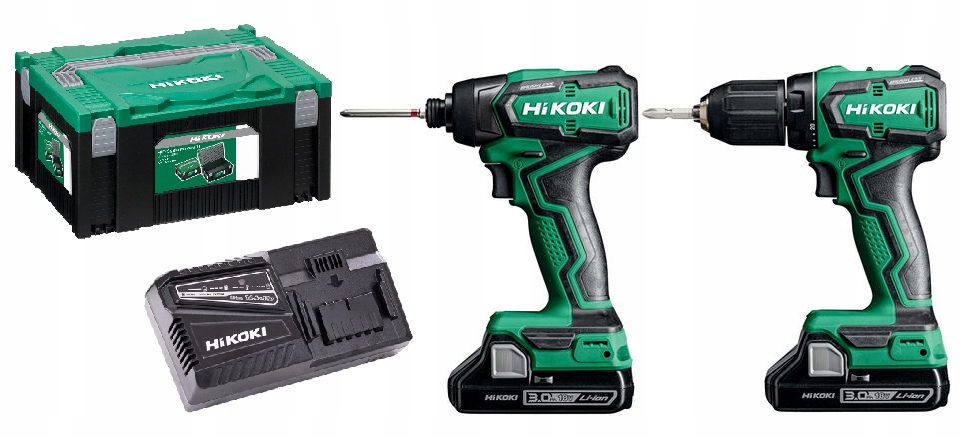 HIKOKI AKU ZESTAW WKRĘTARKA ZAKRĘTARKA KC18DD WDZ - 11996366838 ...