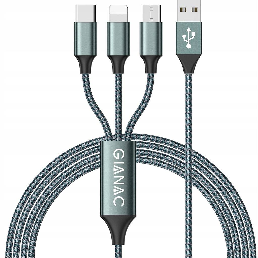 Kabel Multi USB, uniwersalny kabel do ładowania - 13551641203 ...