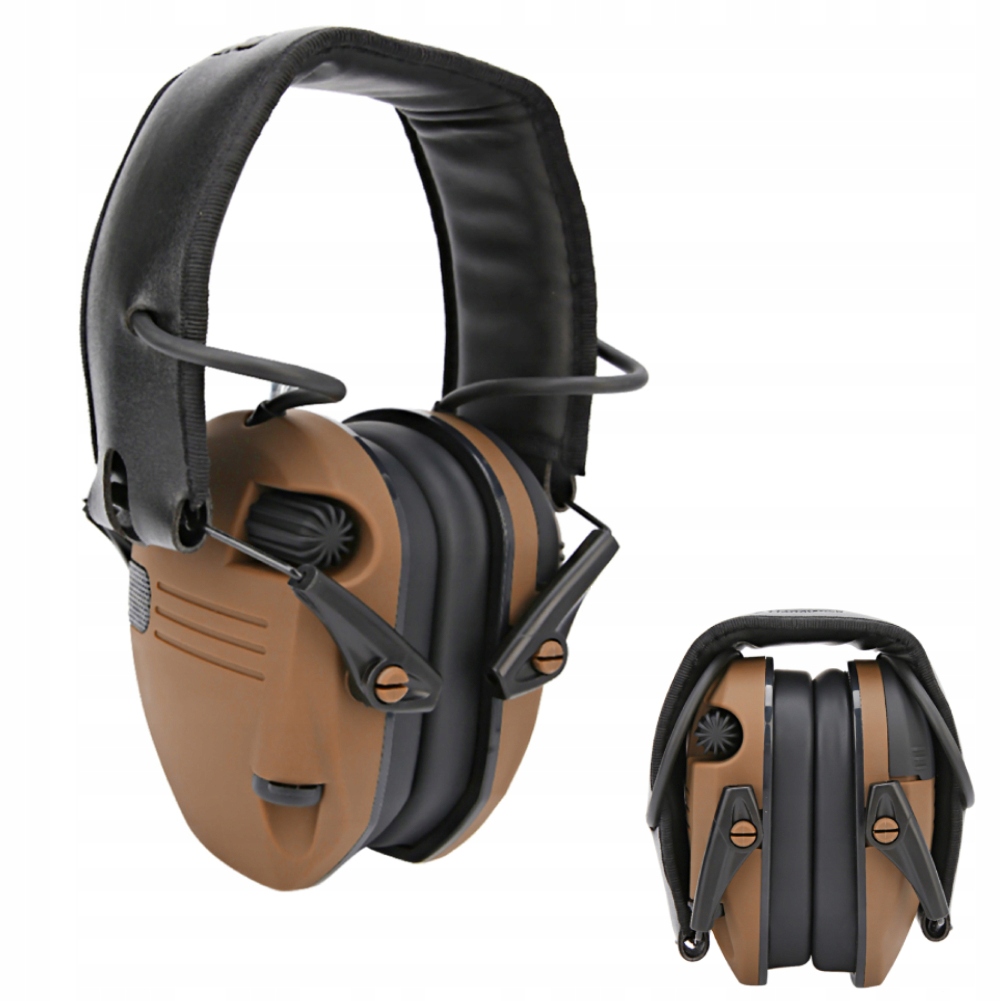 AKTYWNE SŁUCHAWKI STRZELECKIE SKŁADANE - 13131269330 - oficjalne archiwum Allegro