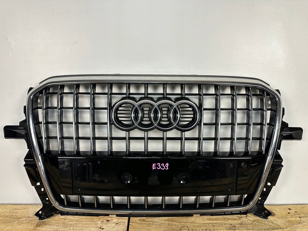 GRILL ATRAPA ZDERZAK PRZÓD PRZEDNI AUDI Q5 I 8R 8R0 LIFT S-LINE ...
