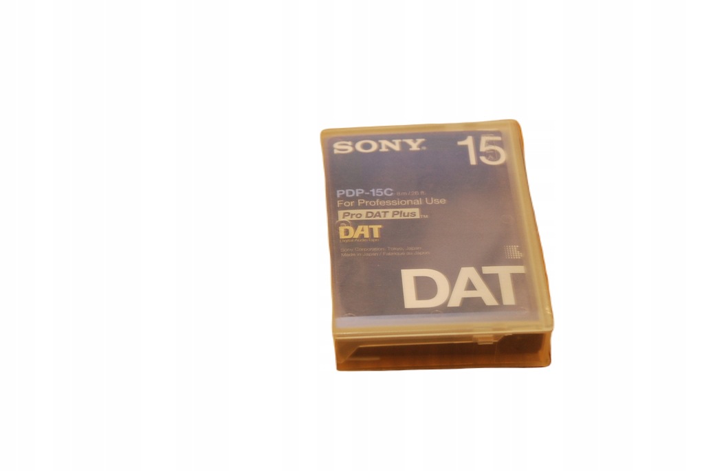 CYFROWA TAŚMA AUDIO DAT SONY PDP-15C PRO DAT PLUS - 13052468843 - oficjalne archiwum Allegro