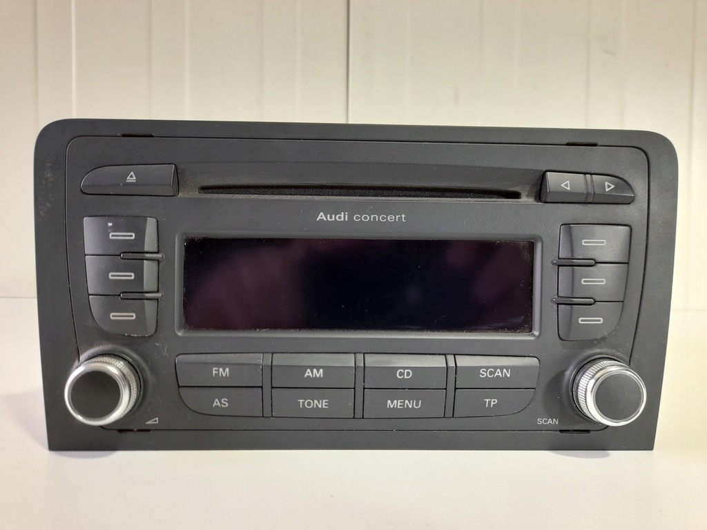 RADIO FABRYCZNE AUDI A3 8P LIFT CONCERT 8P0035186G - 12158222478 - oficjalne archiwum Allegro