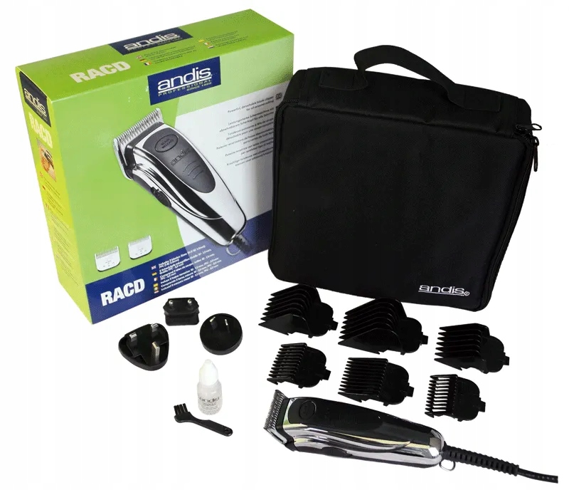 Andis RACD maszynka do strzyżenia psów, zwierząt - 2 ostrza, zestaw ...