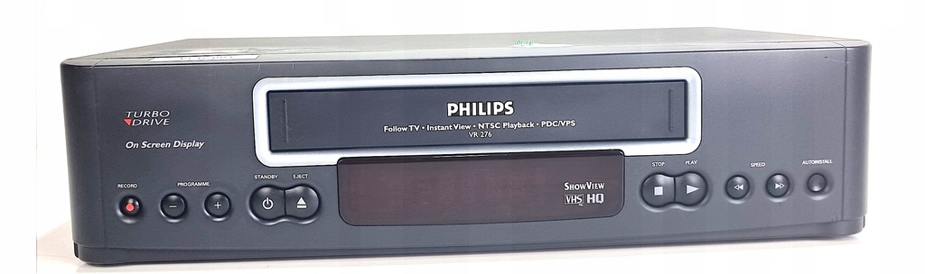 Philips VR 276 Video magnetowid VHS - 12864754982 - oficjalne archiwum Allegro