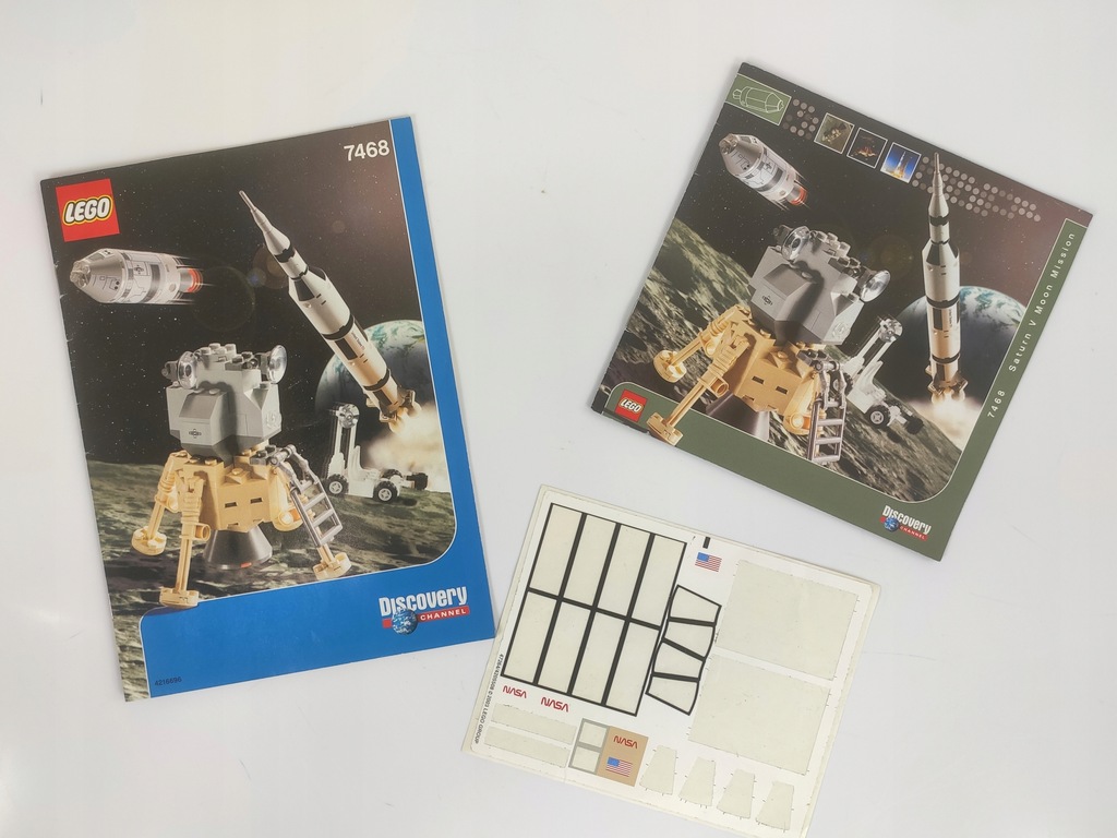 LEGO Discovery 7468 Saturn V Moon Mission 2003 rok - 11077852558 ...