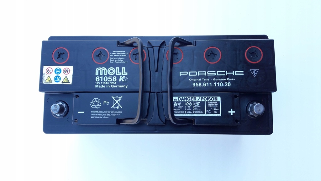 AKUMULATOR PORSCHE 95861111020 110AH 520A - 7979153512 - oficjalne ...