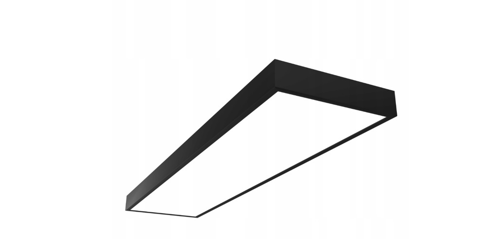 PANEL LED 30X120 50W CZARNY PROSTOKĄT - 12741064148 - oficjalne ...