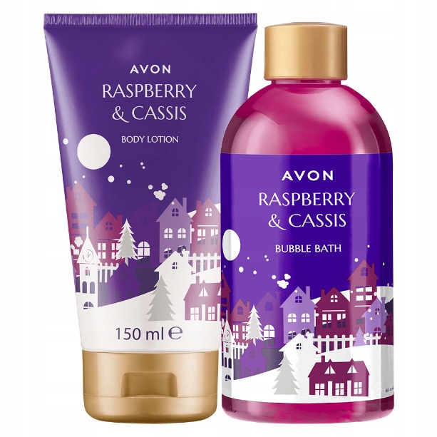 Avon Raspberry Cassis Zestaw Malina i Porzeczka - 12968917930 ...