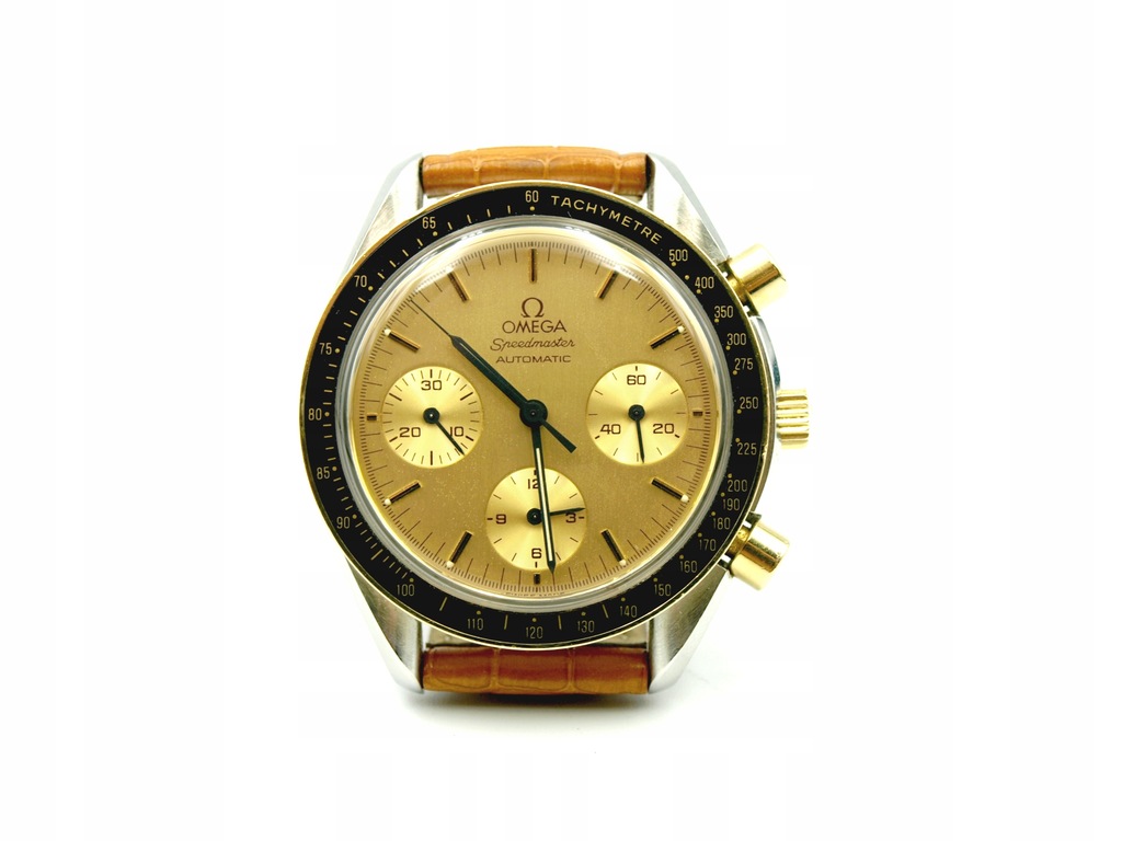 Omega Speedmaster Reduced Steel/Gold zegarek - 7787271368 - oficjalne ...
