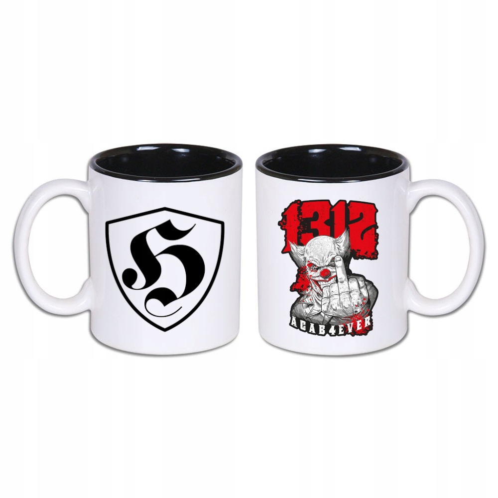 KUBEK KIBICOWSKI HOOLIGANS ACAB ULTRAS 1312 - 13359718820 - oficjalne ...