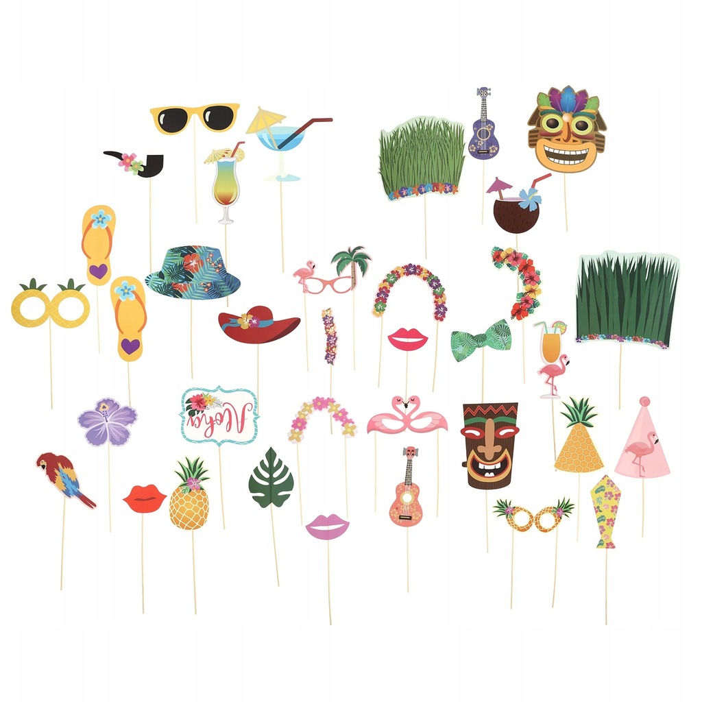 Tropical Photo Prop Hawaii Booth Props - 13645609899 - oficjalne ...