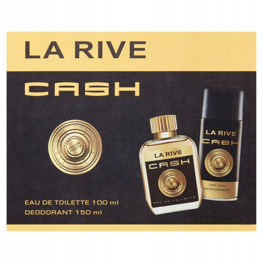 LA RIVE LA RIVE FOR MEN CASH ZESTAW WODA TOALETOWA - 11543905270 ...