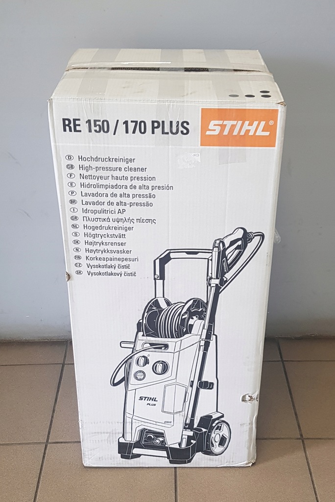 Myjka ciśnieniowa STIHL RE 170 Plus komplet (NOWA) - 12378446996 - oficjalne archiwum Allegro