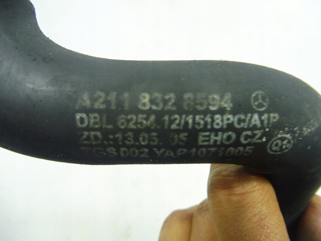 RURA WĄŻ WODY 2118328594 MERCEDES W211 2.2 CDI - 7510690576 - oficjalne ...
