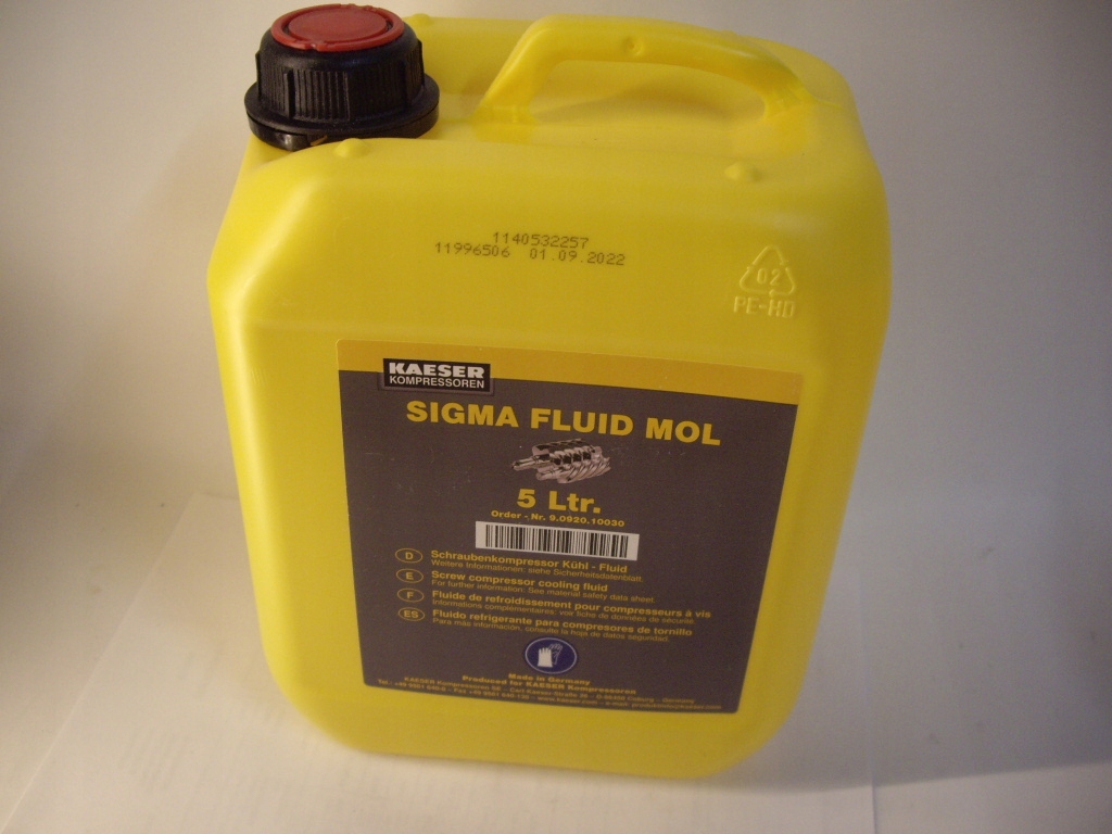 OLEJ KAESER SIGMA FLUID MOL 5L - 13497881995 - oficjalne archiwum Allegro