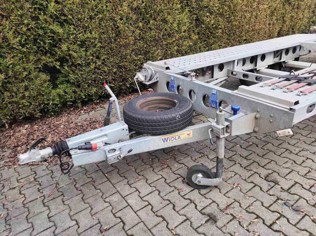 Przyczepa do przewozu samochodów WIOLA W2 2016 - 11689670848 ...