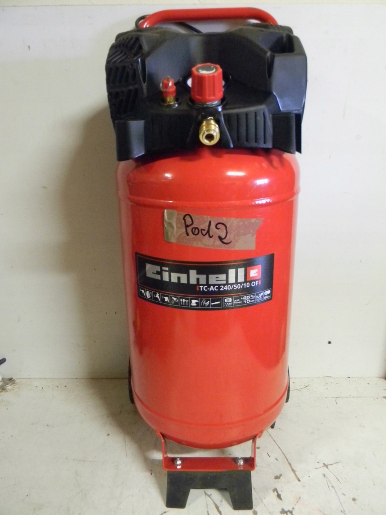 Einhell TC-AC 240/50/10 OF Kompresor 10bar 50l - 12784029502 - oficjalne archiwum Allegro