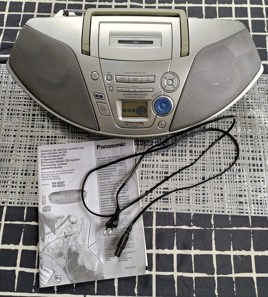 PANASONIC RX ES22. Radiomagnetofon stereo. - 12018164676 - oficjalne ...